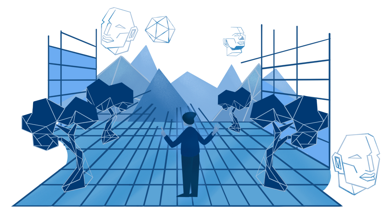 Virtual world and Metaverse before the internet age