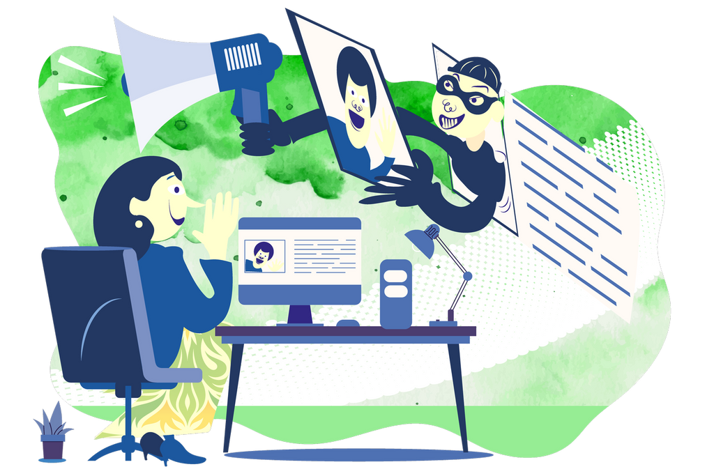 La Netiquette illustrata di un grafico creativo digitale