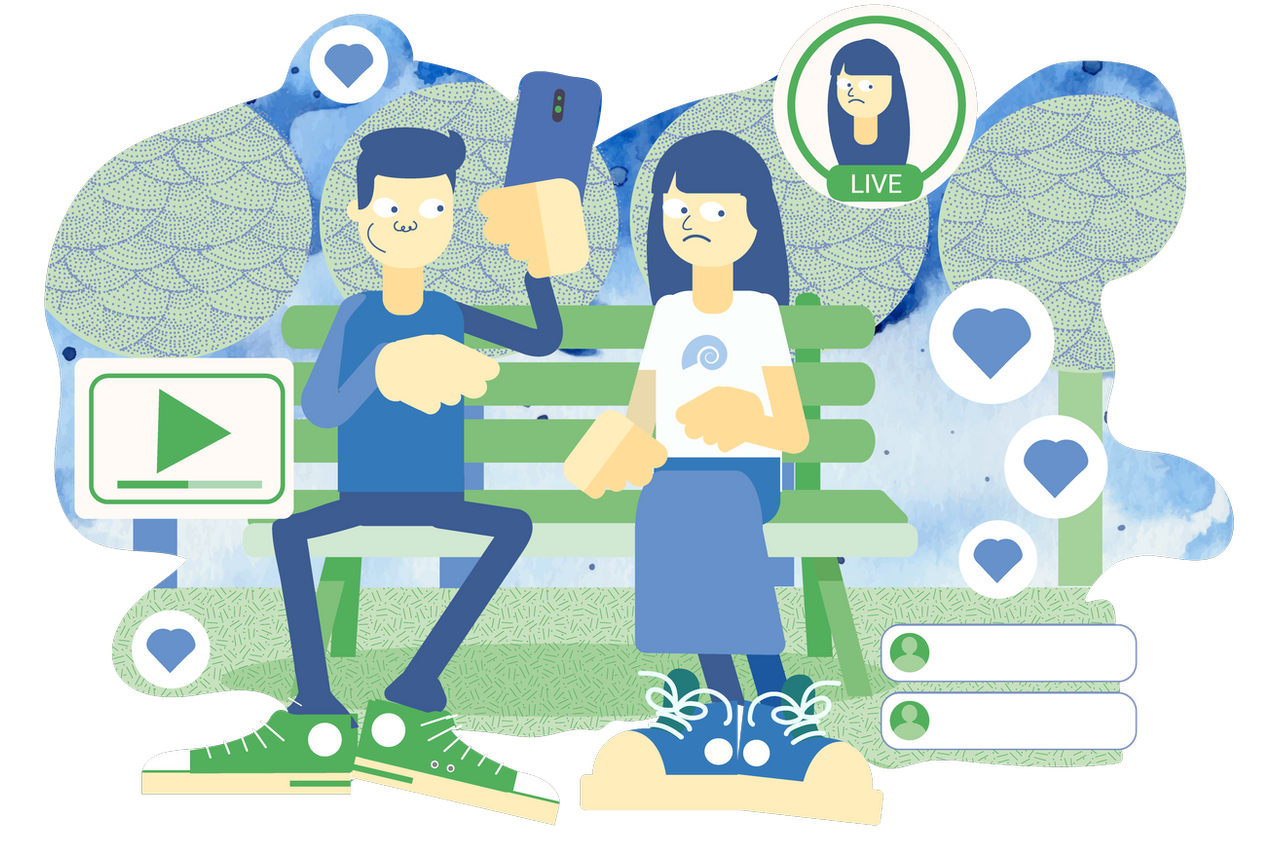 La Netiquette illustrata di un grafico creativo digitale